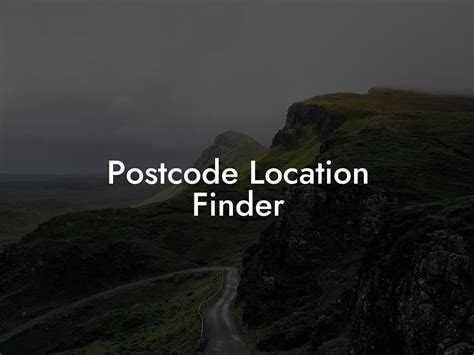 Postcode Location Finder UK Postcode Database CSV MySQL Postcodes