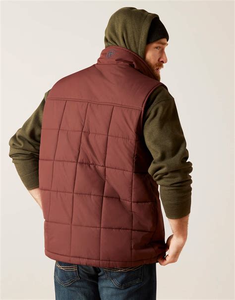 Ariat Mens Beaten Root Crius Concealed Carry Vest Cowpokes Western Shop