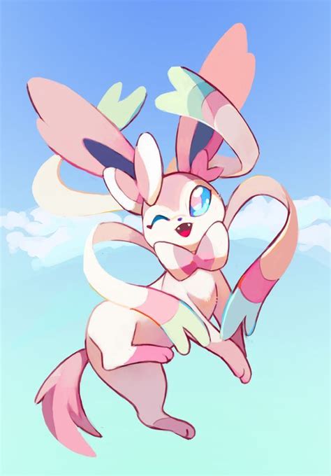 Sylveon By Yusiso Cute Pokemon Wallpaper Cute Pokemon Pictures