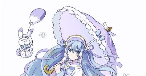 Vocaloid Snowmiku2023案 和黄わこのイラスト Pixiv