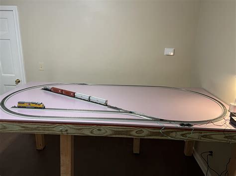 Upgraded From The Floor To My Own Train Table R Modeltrains