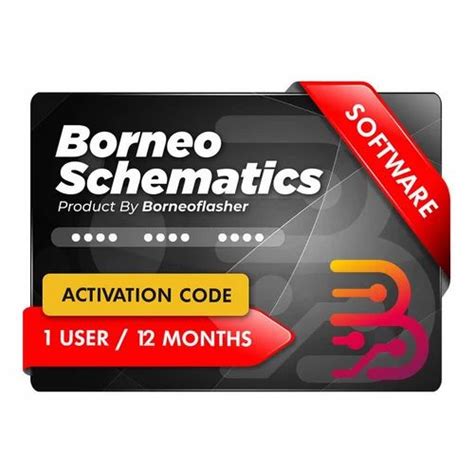 Borneo Schematics 12 Months Activation New User At 3399 Piece