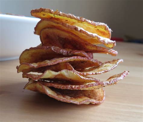 Microwave Cooked Potato Chips The English Kitchen