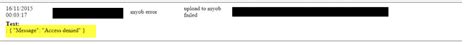 Myob Error Access Denied Workshop Software Workshop Management