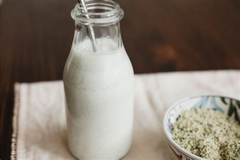 Hemp Seed Milk Be Still Farms Real Fine Organics