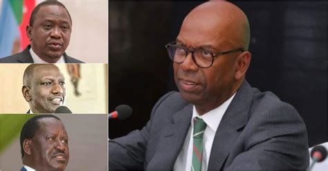 Bob Collymore Uhuru Ruto Raila Lead Kenyans In Mourning Safaricom