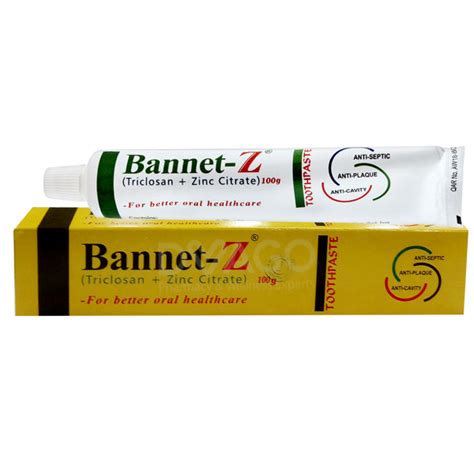 Bannet Z Toothpaste Shafayab Pk