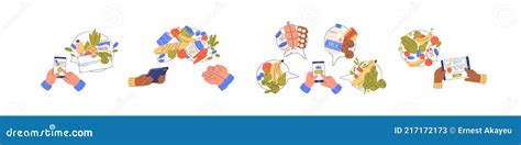 Mobile Social Media Icons Application Interface Screen Concept For Design Work And Animation