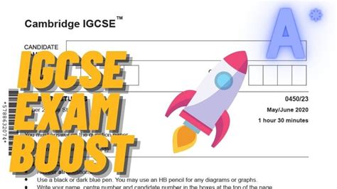 Igcse Exam Boost Cambridge Business Essentials