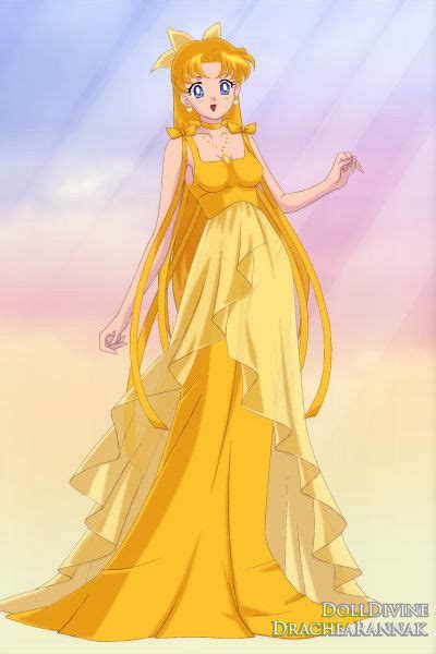 Princess Senshi Venus ~ By Sailormoonstar154 ~ Created Using The Sailor Senshi Doll Maker