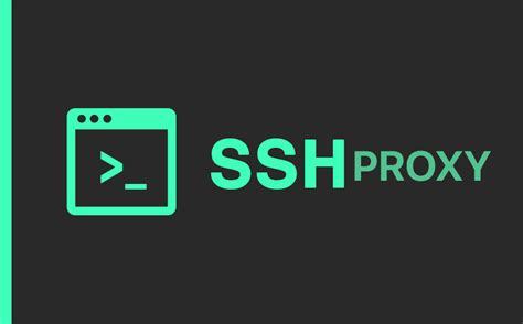 ssh proxy configuration guide