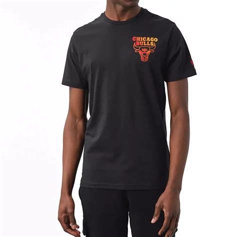 Pegashoes Tee Shirt New Era Chicago Bulls Nba Neon Fade