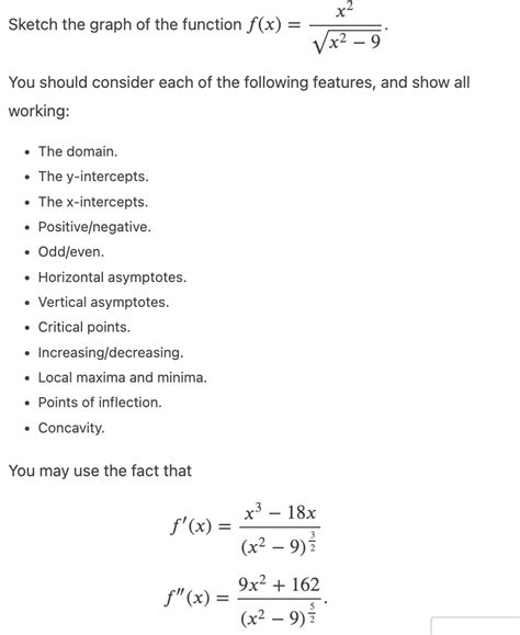 solved sketch the graph of the function f x x2x2 92 you