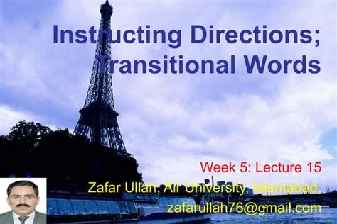 Transitional Markers And Their Functions Pptx