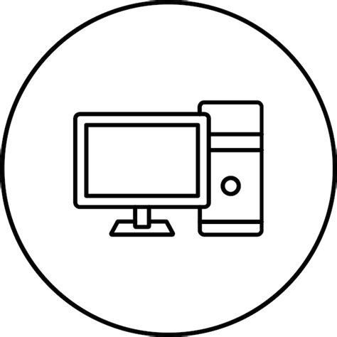 Iconos De Las Computadoras Vector Premium