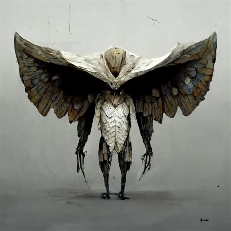 Flying Humanoid Alien
