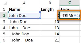 3 Ways To Remove Spaces Between Words Numbers In Excel Cells