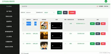 基于springboot vue uniapp的在线视频点播系统的详细设计和实现 源码 lw 部署文档 讲解等 阿里云开发者社区