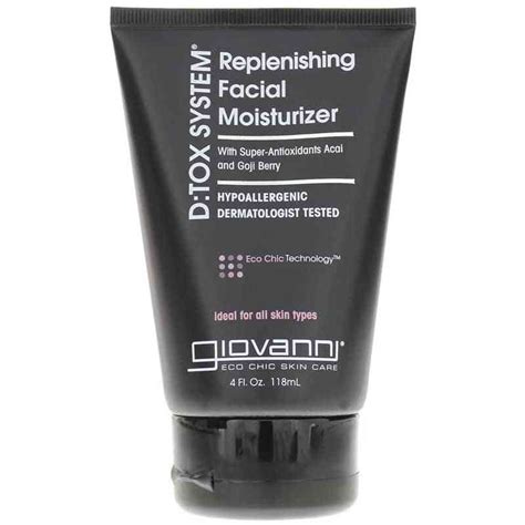 Dtox System Replenishing Facial Moisturizer Giovanni