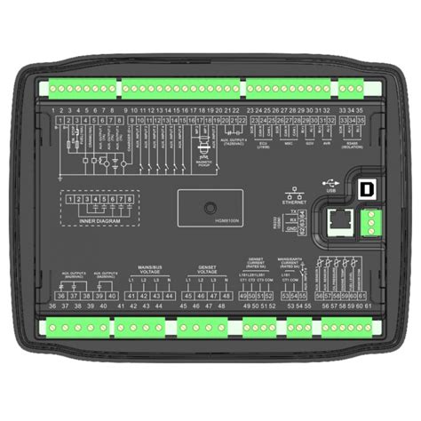 Smartgen Hgm8120lt Genset Controller Low Temperature Controllers