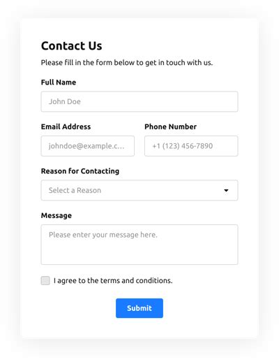 Blogger Contact Forms Widget Create Contact Forms Templates For Blogger