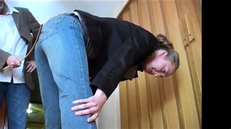 Hard Caning Because Wearing Wrong Clothes Eporner