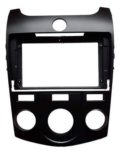 Moldura Multimídia Tela 9 Polegadas Kia Cerato Ar Analógico Frete Grátis