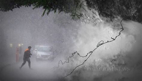 Low Pressure System Intensifies Heavy Rainfall And Squally Weather To