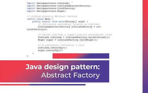 Návrhové Vzory Java Abstract Factory Design Pattern Msgprogramatorsk