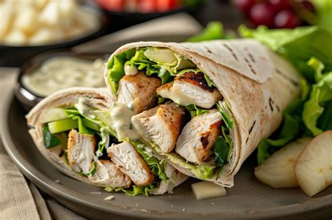 Chicken Caesar Wraps A Delicious Dinner In Minutes