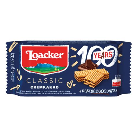 Loacker Classic Cremkakao 45gm Xclusive Brands