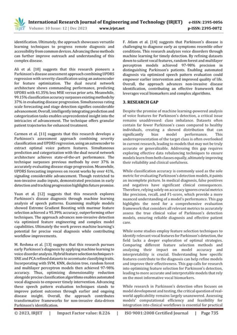 Comparative Analysis Of Machine Learning Algorithms For Parkinsons Disease Prediction Pdf