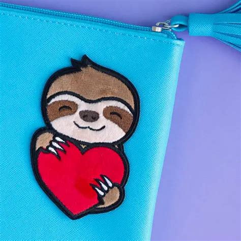 Sloth Patch Luxcups Creative Outer Layer