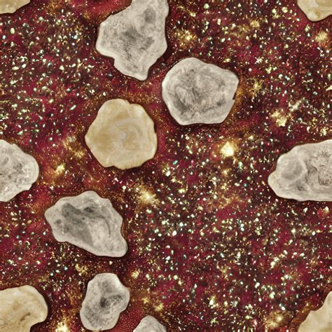 Colorful Fossilized Fossils Digital Graphic · Creative Fabrica