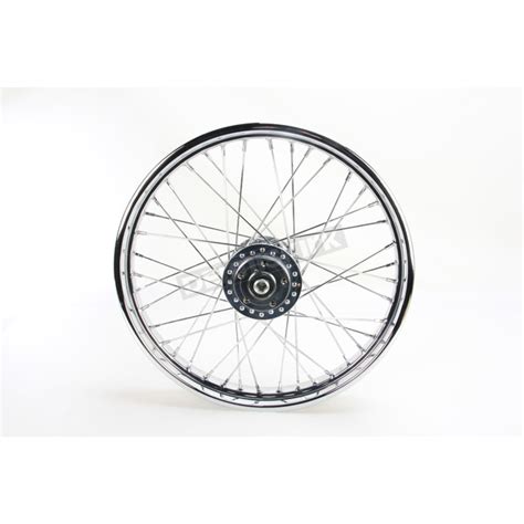 V Factor Chrome 21x215 40 Spoke Front Wheel 51639 Dennis Kirk