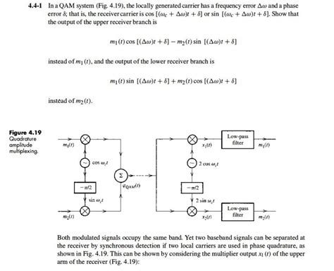 [solved] 4 4 1 In A Qam System Fig 4 19 The Locally Ge