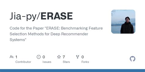 Github Jia Pyerase Code For The Paper Erase Benchmarking Feature Selection Methods For