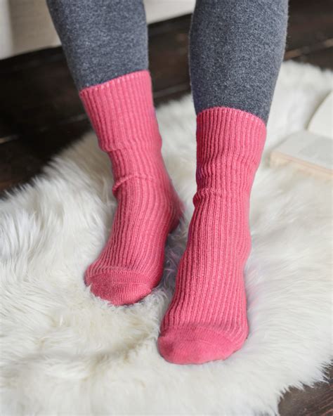 Porridge Womens Cashmere Merino Bed Socks Woolovers Us