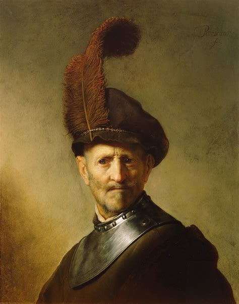 Рембрандт Харменс ван Рейн (1606 Лейден - 1669 Амстердам) - Старик в ...