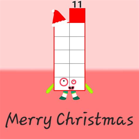 Numberblocks 11 Sleeps Until Christmas By December24thda On Deviantart