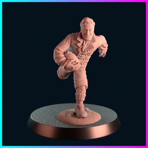 Stl File Fantasy Football Vampires Runner 🏈・3d Printer Model To