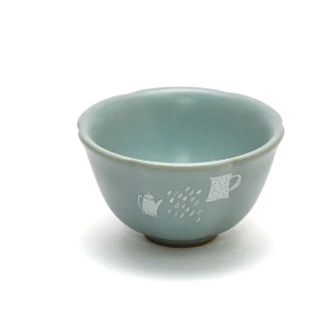 陶作坊懷汝 葵花小杯 貼花 設計館 陶作坊 茶壺 茶杯 茶具 Pinkoi