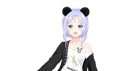 バーチャルyoutuber Azuri Panda 🖤 Yisusjplのイラスト Pixiv