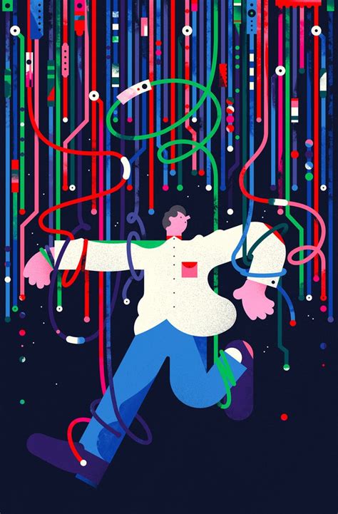 Behance Для вас Editorial Illustration Science Illustration Illustration