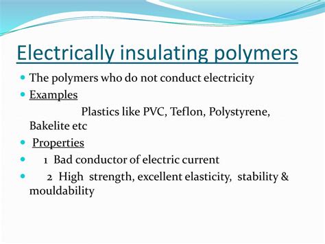 Non Metallic Materials Ppt Download