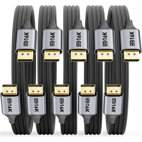 SWITCHFLUX Pack K DisplayPort Cable FT K K K Hz Hz Hz K Hz DP