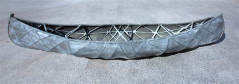 Eth Zurich Team Creates All Concrete Skelethon Canoe Built On Slender