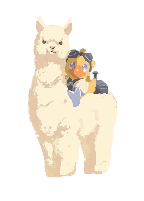 Chocobo And Alpha Final Fantasy And More Drawn By Kmitty Danbooru