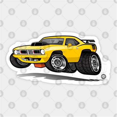 73 Cuda 73 Cuda Sticker Teepublic