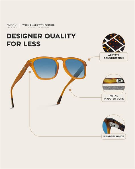 Wearme Pro Polarized Retro Large Rectangular Mens Sunglassescrystal